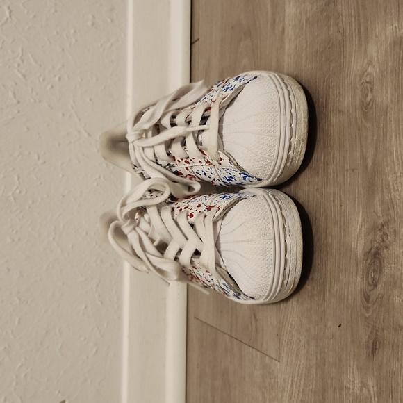 adidas | Shoes | Adidas Superstar Paint Splatter | Poshmark